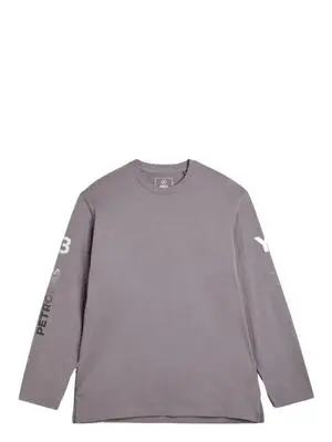 Y3 Mercedes Amg Petronas Long Sleeve T-shirt - Granite