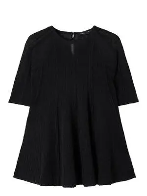 Proenza Schouler Tavia Ribbed Knit Sweater - Black