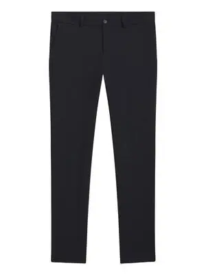 Hugo Boss Tailored Buttoned Trousers - Dark Blue