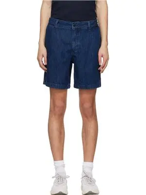 Hugo Boss Multi-pocket Denim Shorts - Multicolor