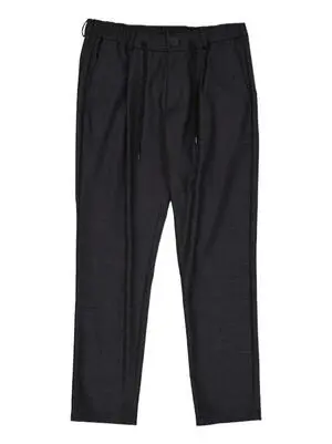 Herno Tailored Trousers With Drawstring Waist - Gray