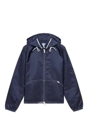 Prada Re-nylon Blouson Jacket - Blue