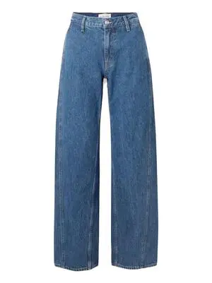 SLVRLAKE Cassie High-rise Wide-leg Jeans - Blue