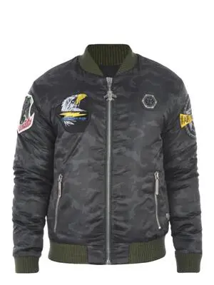 Philipp Plein Bomber Jacket - Black