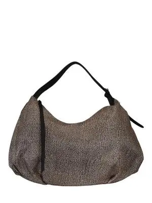 Borbonese Medium Shoulder Bag - Gray