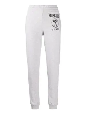 Moschino Printed Sweatpants - White