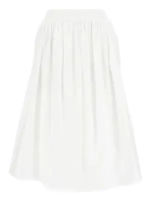 SIMONE ROCHA Simone Rocha Pleated Midi Skirt