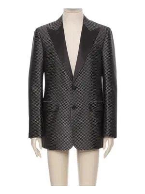 Valentino Garavani Long-sleeved Suit Jacket - Black