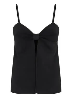 CULT GAIA Cult Gaia Lennon Cut-Out Knitted Top