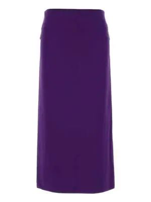 JIL SANDER Jil Sander Midi Skirt With Back Slit