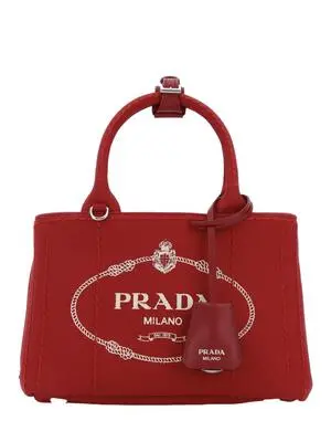 Prada Jardinière Tote Bag - Red