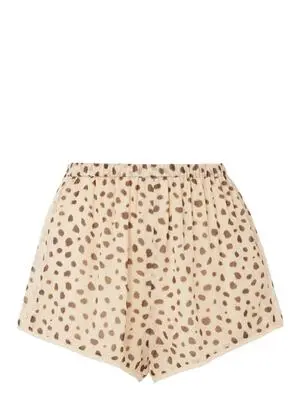 Posse Posse Priscilla Cheetah Print Shorts No