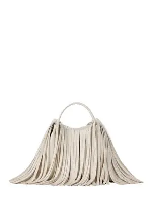 Givenchy Fringed Shoulder Bag - Cream