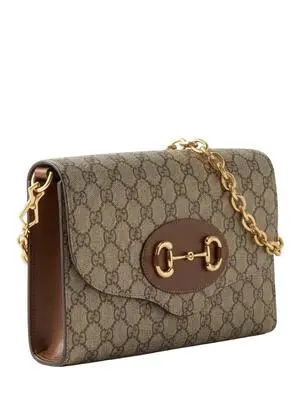 Gucci Gucci Horsebit 1955 Small Shoulder Bag Green