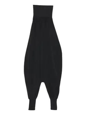 Paloma Wool Strapless Jumpsuit With Tapered Leg Openings - Black