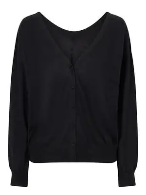 Arch4 Marisol Cashmere Cardigan - Black