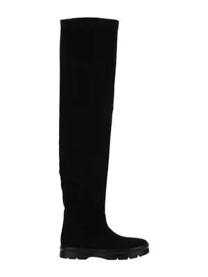 THE ROW Billie Over-the-knee Boots - Black