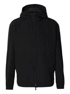 Hugo Boss Zip Hooded Jacket - Black