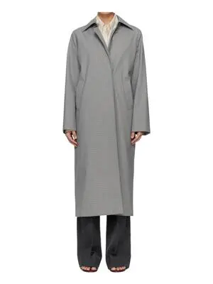 Our Legacy Capital Wool Blend Lapel Coat - Gray
