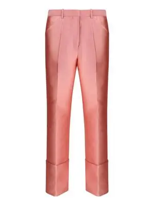 Calvin Klein Eva Turn-up Ankle Pants - Pink