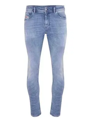 DIESEL® Diesel Logo Patch Slim Fit Jeans