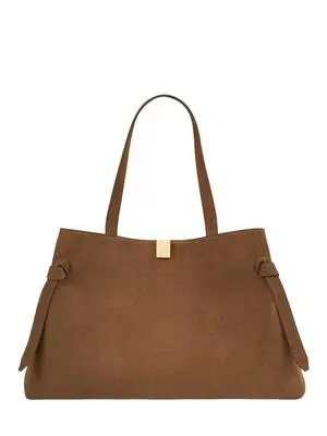 Yuzefi Maxi Gyoza Tote Bag - Camel