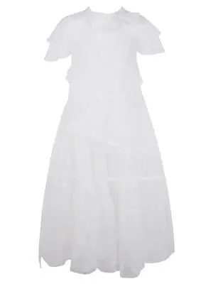 Simone Rocha Bow Detail Midi Dress - No