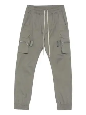 Rick Owens Cargo Pants With Drawstring Waist - Gray