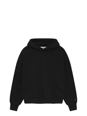 Fear Of God Long-sleeved Hoodie With Logo - Black