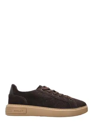 Bally Bally Lift Perforated Low-Top Sneakers Brown
