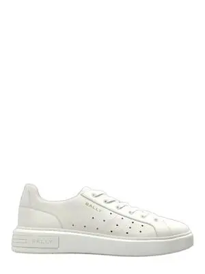 Bally Leather Lace-up Low-top Sneakers - Off White