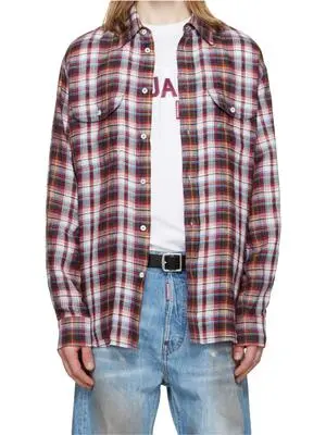 Dsquared2 Plaid Shirt - Multicolor