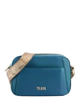 ALVIERO MARTINI 1° CLASSE Breeze Logo-plaque Shoulder Bag - Blue