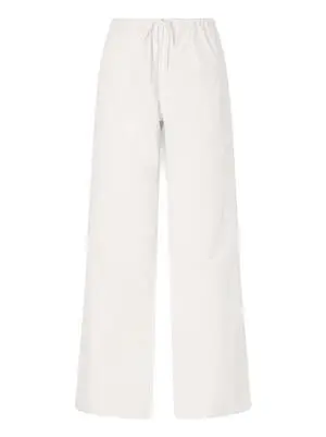 MATTEAU Matteau Drawcord Cotton Straight-Leg Pants