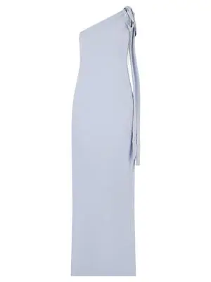 Bernadette Alexander One-shoulder Gown - Blue