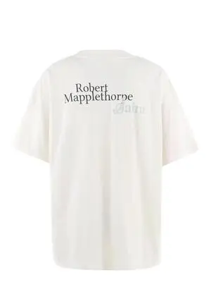 SAINT MXXXXXX Robert Mapplethorpe Photographic-print T-shirt - Neutrals