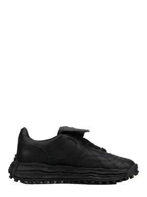 Mihara Yasuhiro Maison MIHARA YASUHIRO Scott Leather Sneakers Black