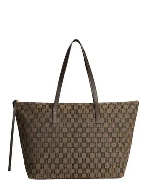 BY MALENE BIRGER By Malene Birger Carva Tote Bag With Monogram Fabrication