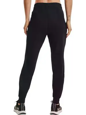 Under Armour Tapered Trousers With Drawstring Waistband - Black