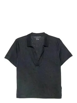 Majestic Filatures Short Sleeve V-neck T-shirt - Grey