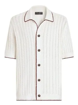 Dolce & Gabbana Camicia M/c - White