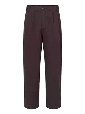 CARHARTT WORK IN PROGRESS Carhartt WIP Pleated Stonewashed Trousers