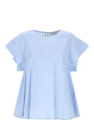 EMMA E GAIA EMMA E GAIA Short-Sleeve Blouse With Button Detail
