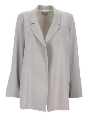 Marella Notch Lapel Jacket - Grey