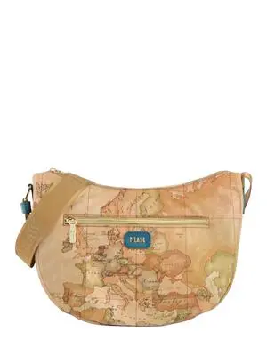 ALVIERO MARTINI 1° CLASSE Geo Classic Shoulder Bag - Neutrals