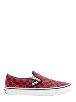 VANS X Valentino Checkerboard Vlogo Sneakers - Black