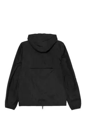 K-WAY Jake Hooded Zip-up Jacket - Black