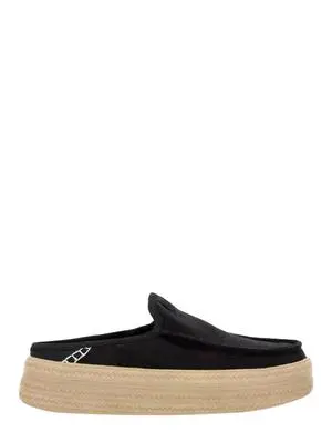 HEY DUDE Platform Backless Espadrilles