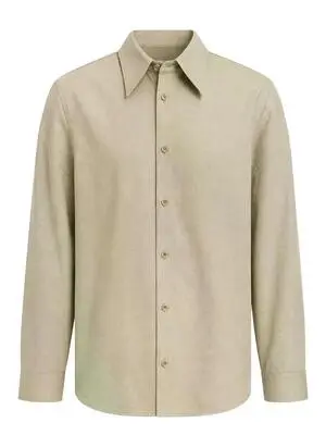 Tibi Twill Hinged Shirt - Brown