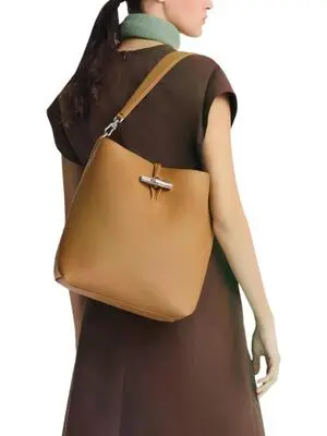 Longchamp Longchamp Roseau Shoulder Bag Brown